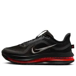 Nike Nike Air Zoom Pegasus Premium Athletic Sneakers Black/bright Crimson/metallic Silver
