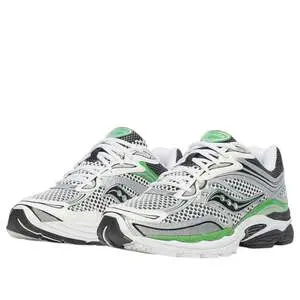 Saucony Progrid Omni Athletic Sneakers - Silver/green