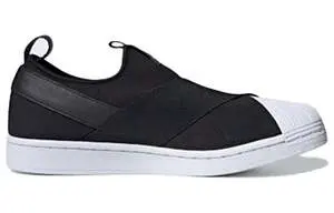 Adidas Superstar Slip-on Sneakers - Black