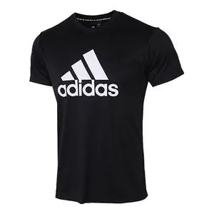 Adidas Training Casual Sports Short Sleeve - Black