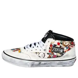 VANS X Supreme X Mike Kelley Half Cab Sneakers - White