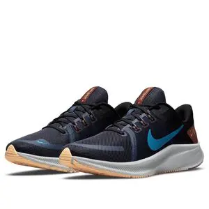 Nike Quest 4 Low Top Sneakers - Black/blue