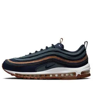 Nike Max 97 Se Cork Obsidian Sneakers - Obsidian/thunder Blue/white