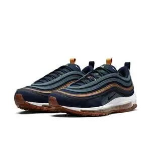 Nike Max 97 Se Cork Obsidian Sneakers - Obsidian/thunder Blue/white