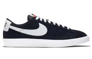 Nike Blazer Low Premium Vntg Suede Sneakers - Black