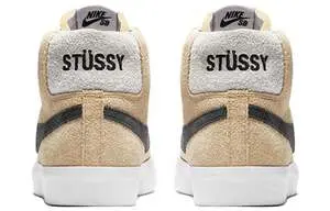 Nike X Stussy Sb Blazer Mid "midwest Gold - Tan