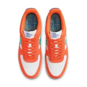Nike Force 1 '07 Lv8 Athletic Club Rush Orange Washed Teal Sneakers