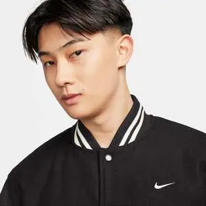 Nike Varsity Jacket - Black/white