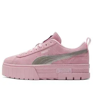 PUMA X Dua Lipa Mayze Suede Sneakers - Pink/grey