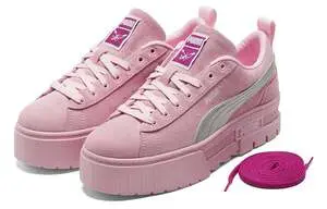 PUMA X Dua Lipa Mayze Suede Sneakers - Pink/grey
