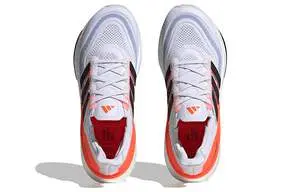 Adidas Ultra Boost Light Sneakers - White/black/orange