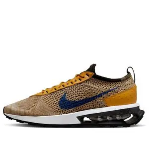 Nike Nike Air Max Flyknit Racer "Elemental Gold" Lace-Up Sneakers Brown