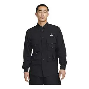 Nike Dri-fit Uv Devastation Trail Jacket - Black/white
