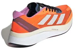 Adidas Adizero Boston "solar " Low Top Sneakers - Orange