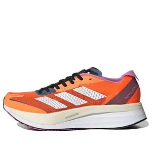 Adidas Adidas Adizero Boston 11 "Solar Orange" Low Top Sneakers Orange