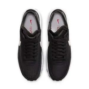 Nike Waffle One Leather Sneakers - Black