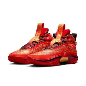 JORDAN 36 X Luka Doncic 'el Matador' Sneakers - Red/gold