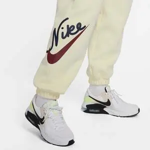 Nike Fleece Jogger Pants - Beige