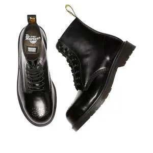 Dr. Martens Analine Leather Steel Toe Lace Up Boots