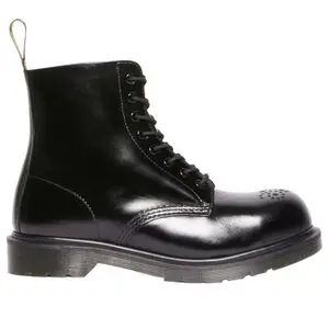 Dr. Martens Analine Leather Steel Toe Lace Up Boots