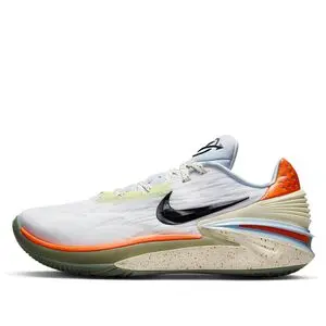 Nike Nike Air Zoom G.T. Cut 2 Low Top Athletic Sneakers Whiteorange