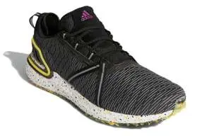 Adidas Solarthon Primegreen Spikeless Golf Shoes - Black/gray