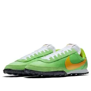 Nike Waffle Racer Sneakers - Yellowgreen