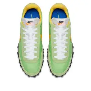 Nike Waffle Racer Sneakers - Yellowgreen