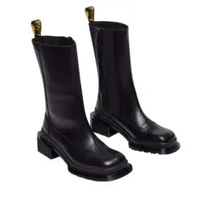 Dr. Martens Maybole Hi Square Toe Chelsea Boots - Black