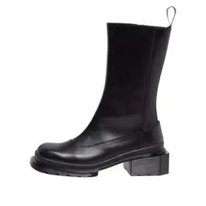 Dr. Martens Maybole Hi Square Toe Chelsea Boots - Black