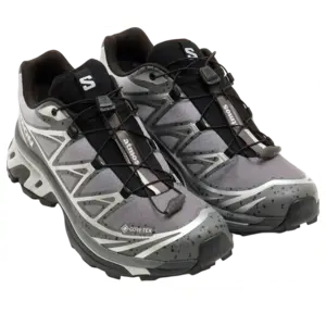 SALOMON X Atmos Xt-6 Gore-tex Sneakers - Grey/silver/black
