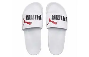 PUMA Leadcat Slide - Whiteblackred