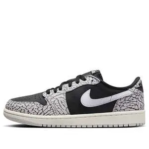 JORDAN Air Jordan 1 Retro Low OG "Black Cement" Black/muslin/tech Grey