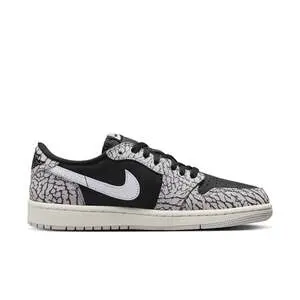 JORDAN 1 Retro Low Og "black Cement - Black/muslin/tech Grey