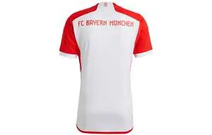 Adidas Fc Bayern München 23/24 Home Jersey - White/red