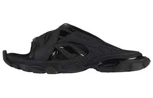 Balenciaga Track Slide Sandal - Black