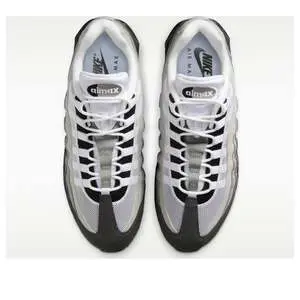 Nike Max 95 Og Big Bubble 'granite' Sneakers - Black/medium Ash/dark Pewter