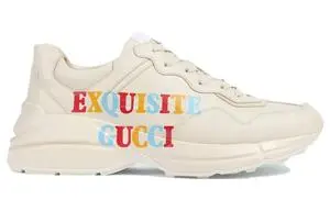 Gucci Rhyton "exquisite " Sneakers - Ivory
