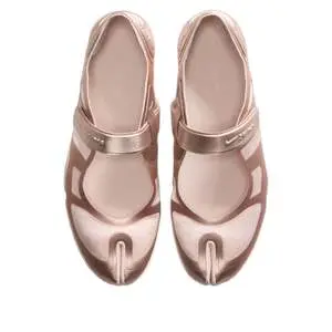 Nike X Skims Air Rift Satin Sandals - Silt Red