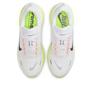 Nike Zoom Vomero Plus Athletic Sneakers - White/volt/barely Volt