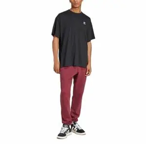 Adidas Camiseta Trifolio Essentials Oversized Asia Sizing 'black White - Black/white