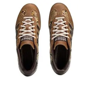 Adidas X Wales Bonner Gazelle Indoor Snakeskin - Brown/black