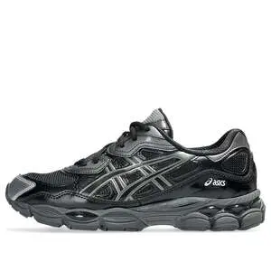 Asics X Kicki Yang Zhang Gel-nyc "silver Toe Black" Sneakers - Black/silver