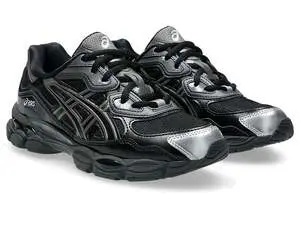 Asics X Kicki Yang Zhang Gel-nyc "silver Toe Black" Sneakers - Black/silver