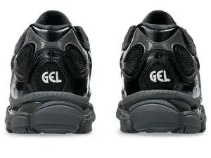 Asics X Kicki Yang Zhang Gel-nyc "silver Toe Black" Sneakers - Black/silver