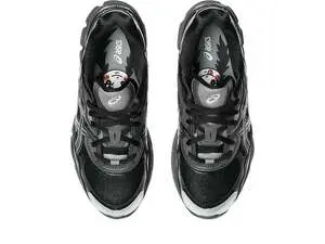 Asics X Kicki Yang Zhang Gel-nyc "silver Toe Black" Sneakers - Black/silver