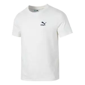 PUMA Logo Sports T-shirt - White