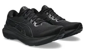 Asics Gel-kayano 30 Athletic Lace-up Sneakers - Black/black