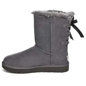 UGG Short Bow Boot - Grey
