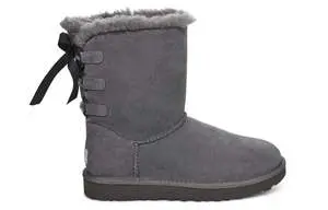 UGG Short Bow Boot - Grey